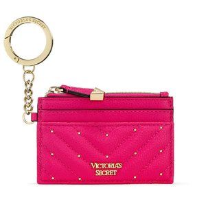 Victoria's Secret | Bags | Victorias Secret Studded Vquilt Card Case ...